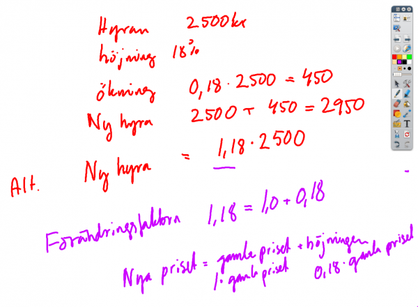 Procent år 7 - Wikiskola
